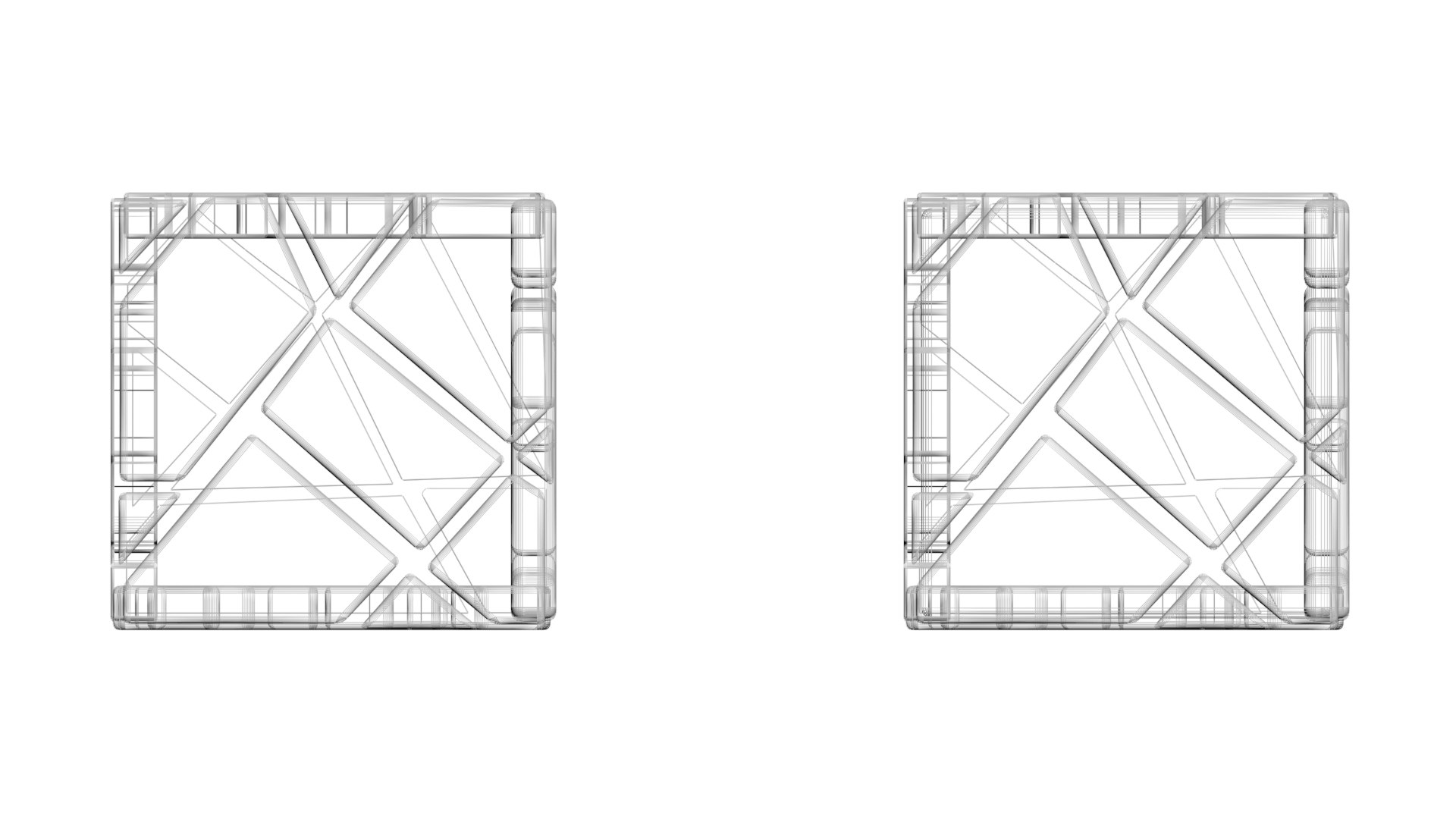 3D Ghost Cubes model - TurboSquid 1754366