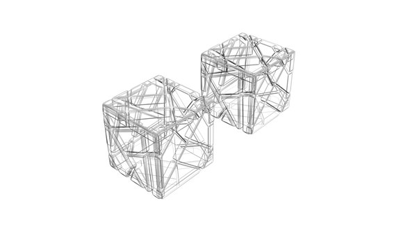 modelo 3d Cubos fantasma - TurboSquid 1754366
