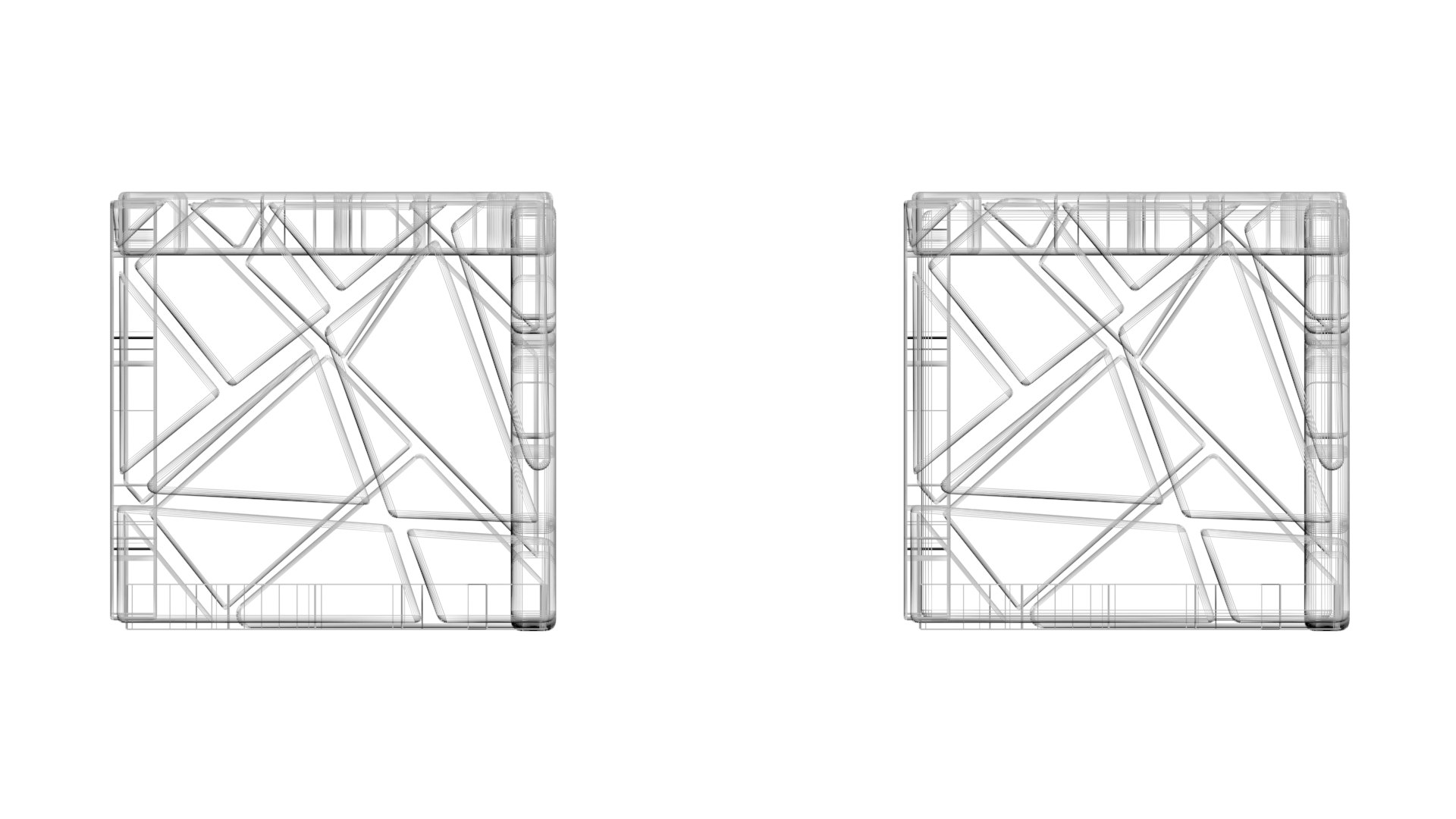 3D Ghost Cubes model - TurboSquid 1754366
