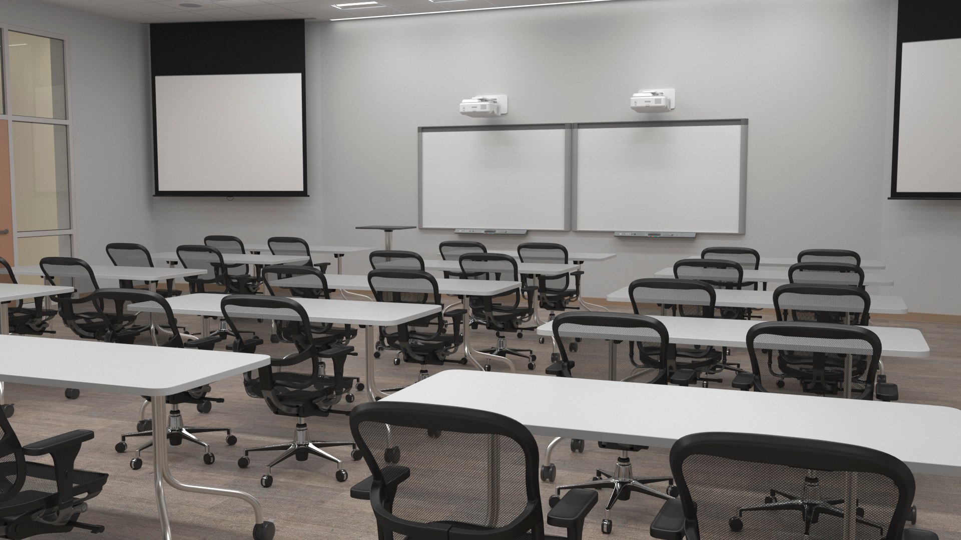 Lecture Hall Interior Model - TurboSquid 2399363