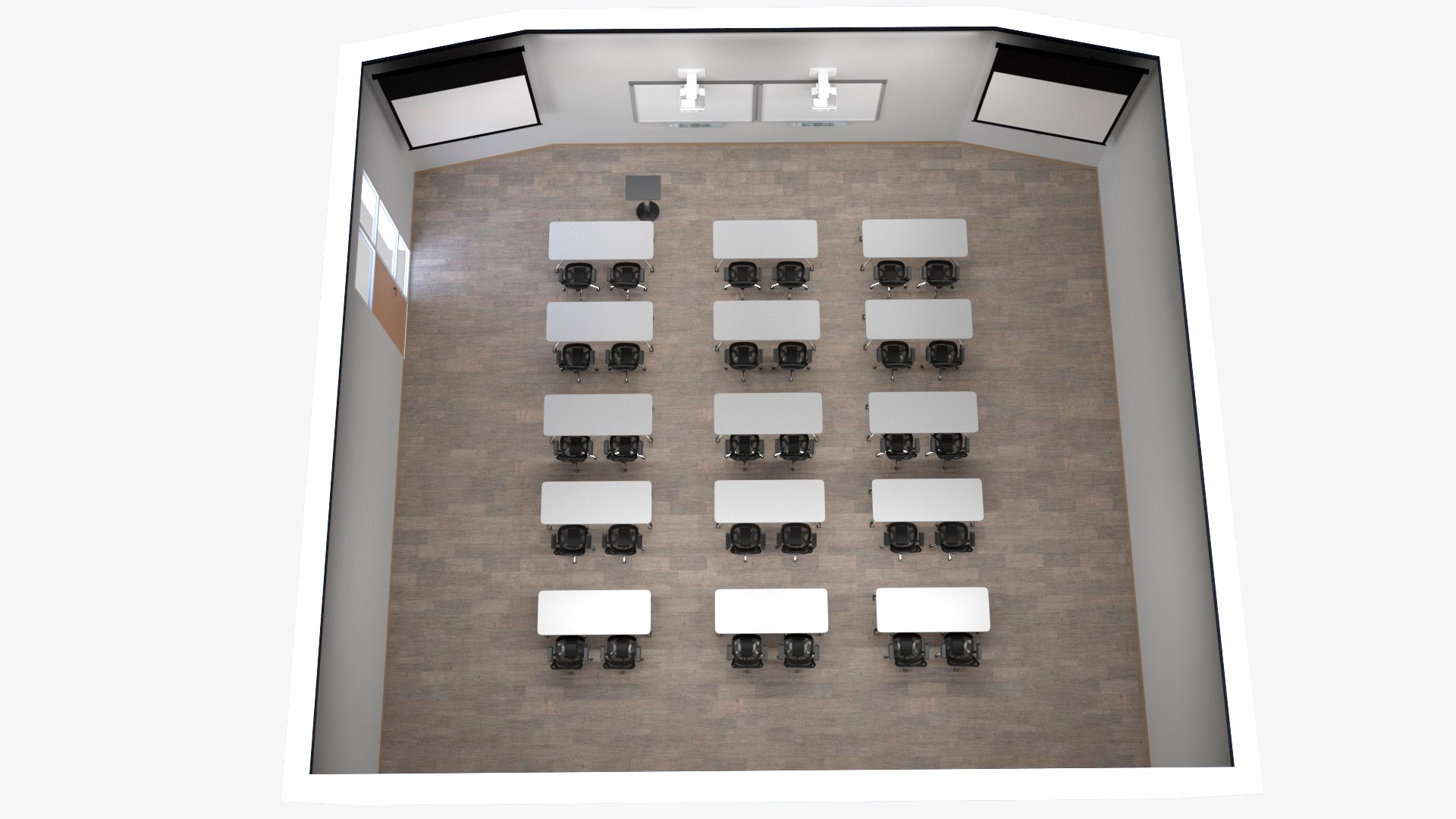 Lecture Hall Interior Model - TurboSquid 2399363