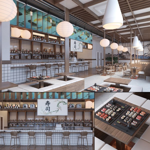 Restaurant Interior 3D Models for Download | TurboSquid