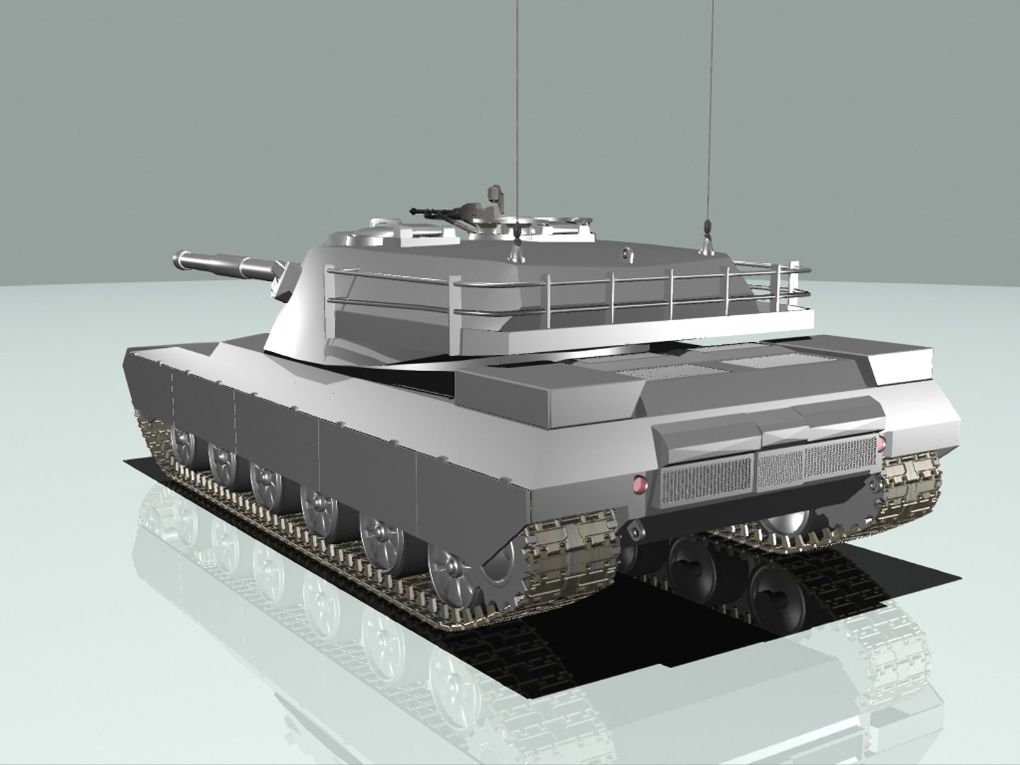 3d Russian Mbt Model