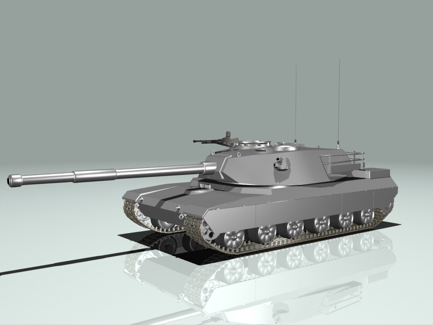 3d russian mbt model