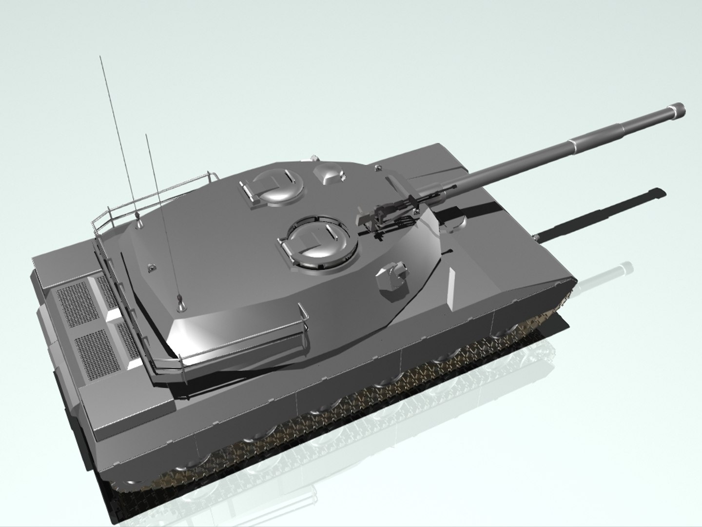 3d Russian Mbt Model