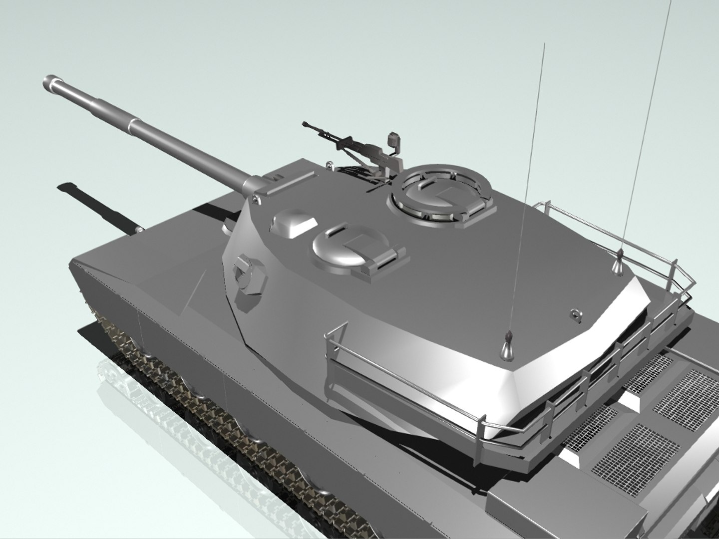 3d russian mbt model