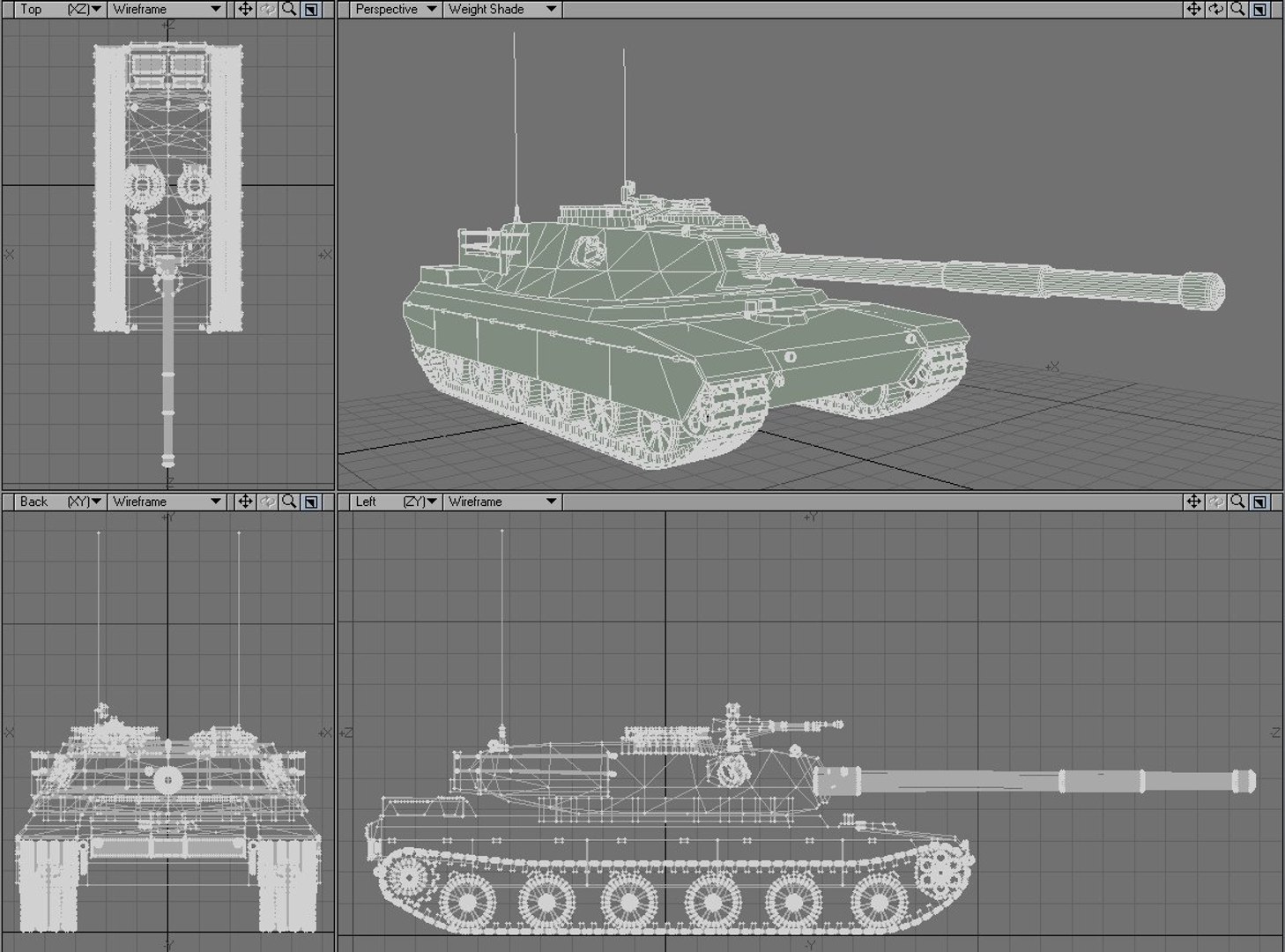 3d Russian Mbt Model