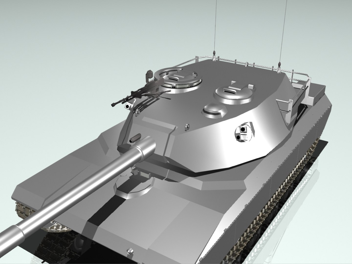 3d Russian Mbt Model