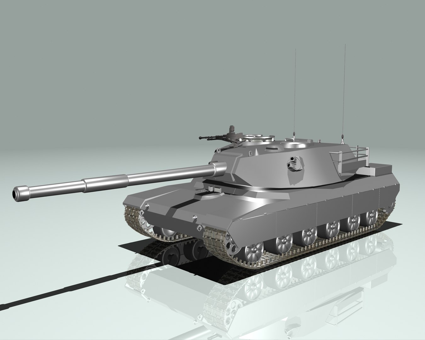 3d Russian Mbt Model