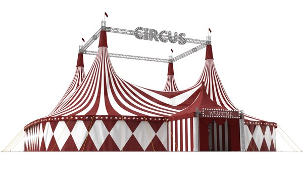 Real circus tent model - TurboSquid 1654911