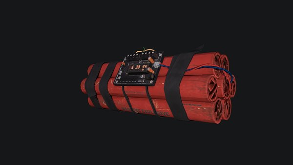 Dynamite 3D model - TurboSquid 1738830