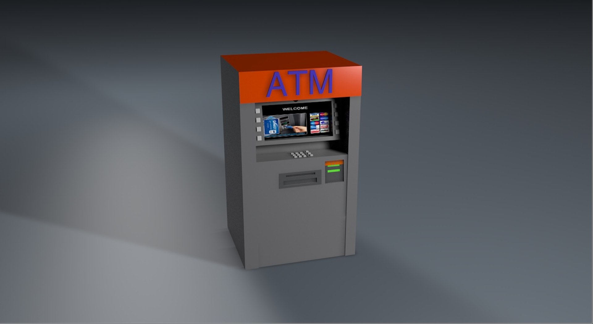 3D Atm Machine - TurboSquid 1240261