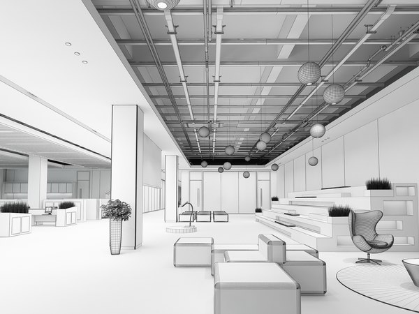 modelo 3d Administration Offices - 2020 - 45 - TurboSquid 1936273