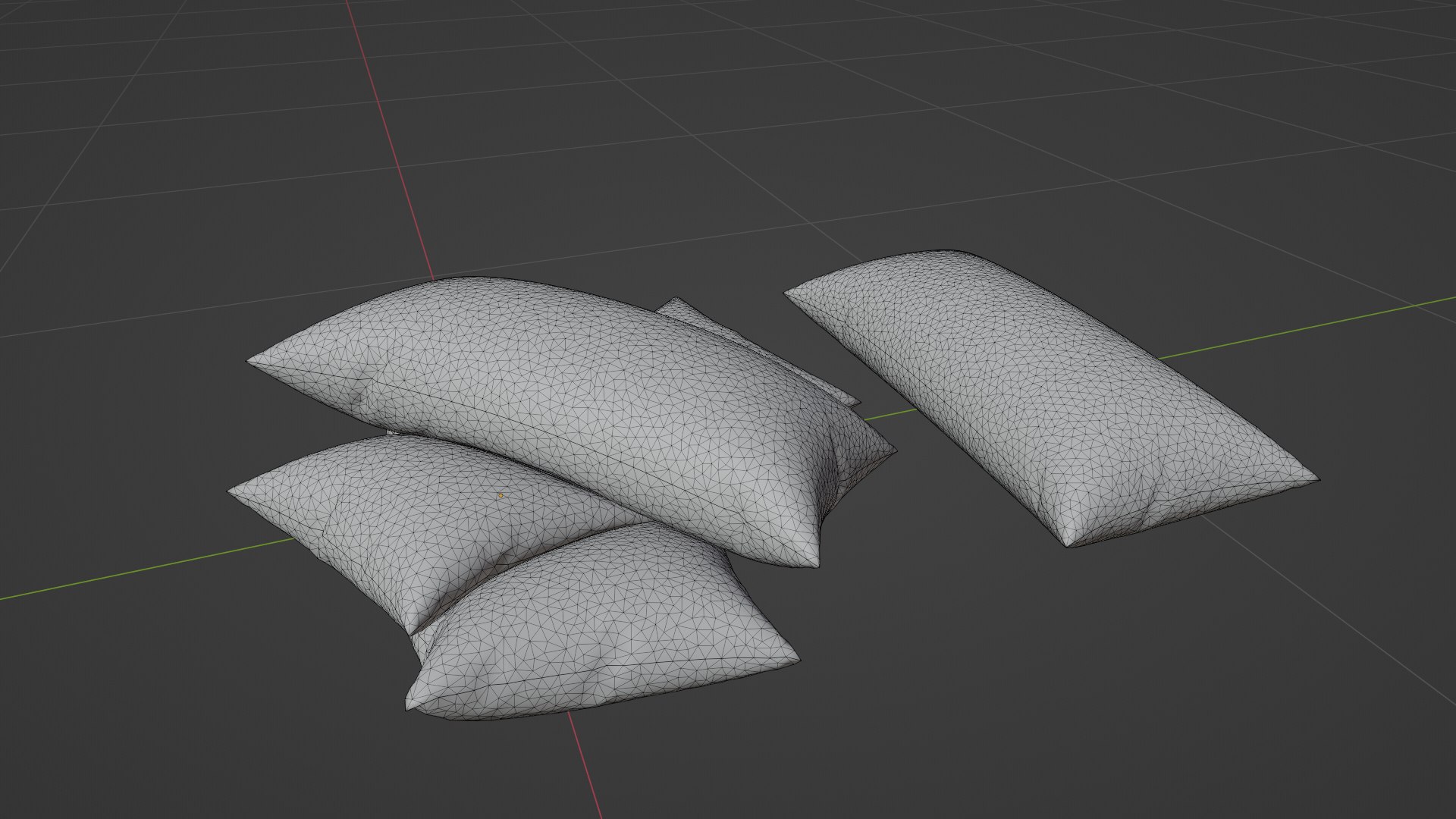 Pillow 3D Model - TurboSquid 2142514