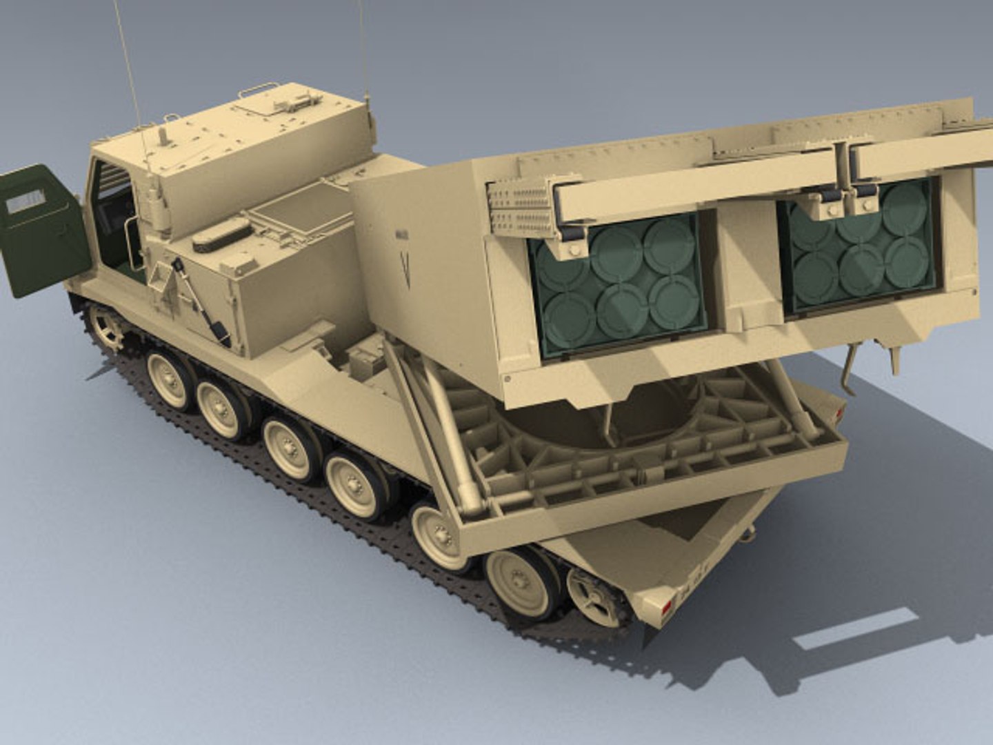 Max M270 Mlrs Desert