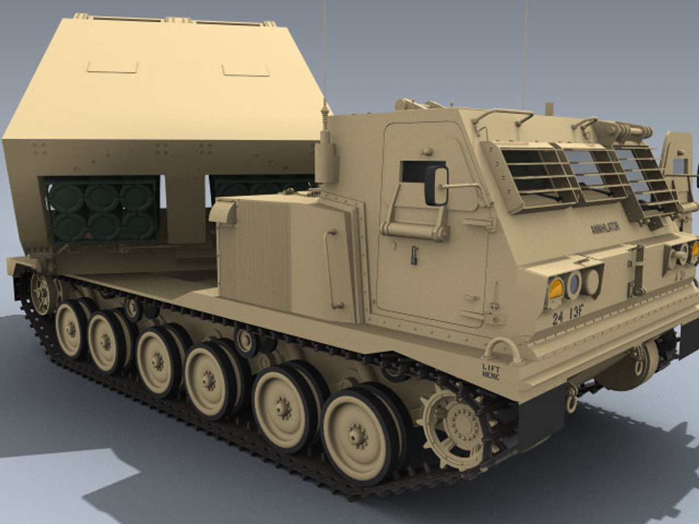 Max M270 Mlrs Desert