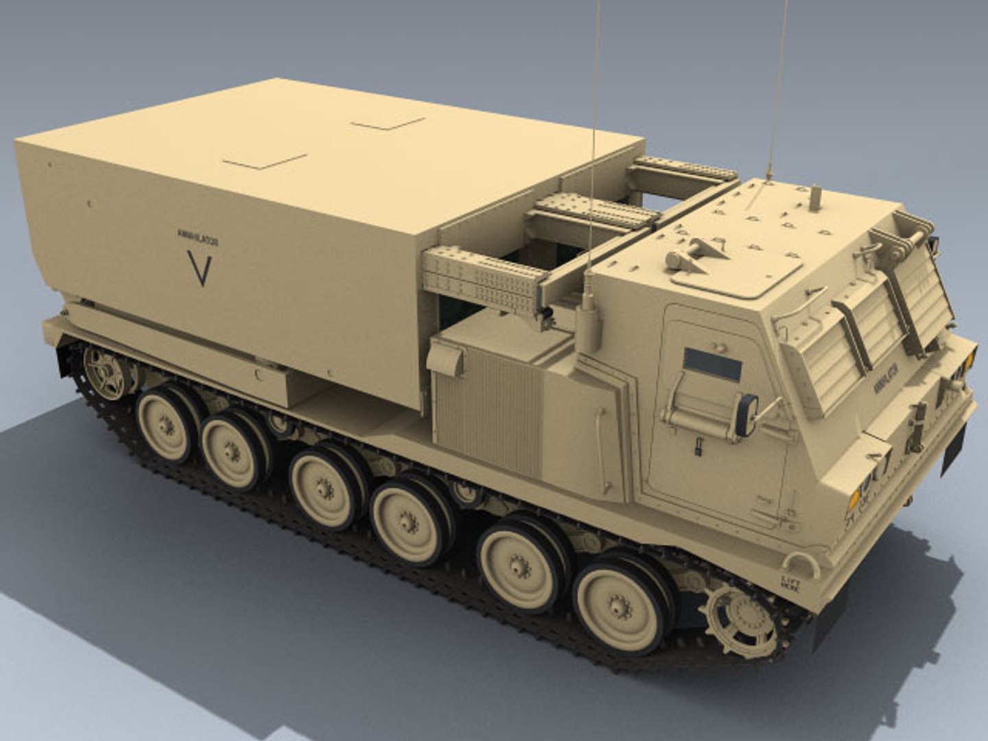 Max M270 Mlrs Desert
