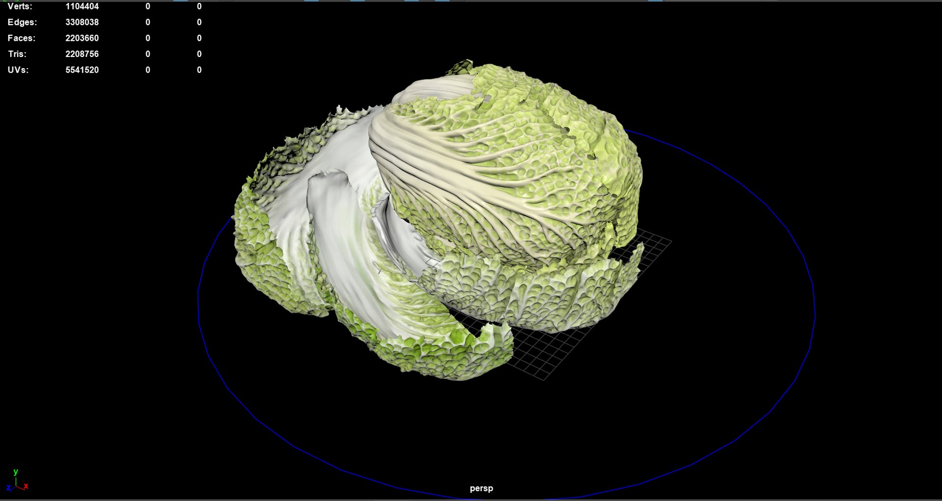 3D Fruits Vegetables Model - TurboSquid 1653823
