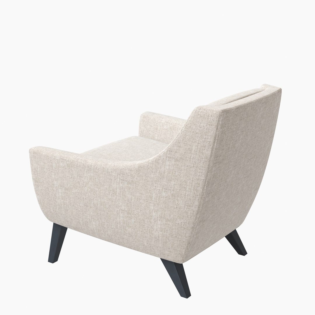 Michael Berman Summit Lounge Chair 3D - TurboSquid 1170354