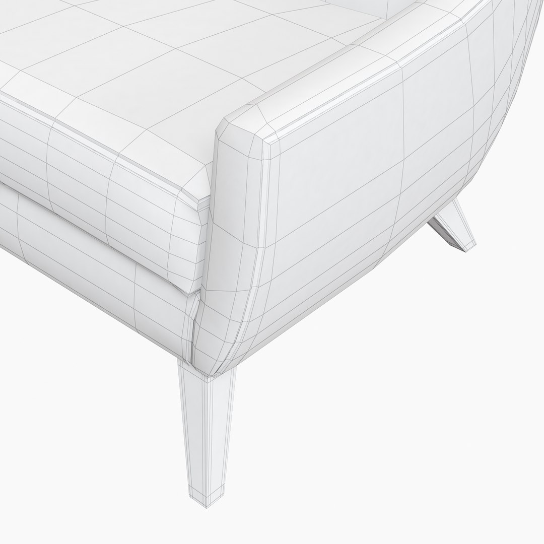Michael Berman Summit Lounge Chair 3D - TurboSquid 1170354