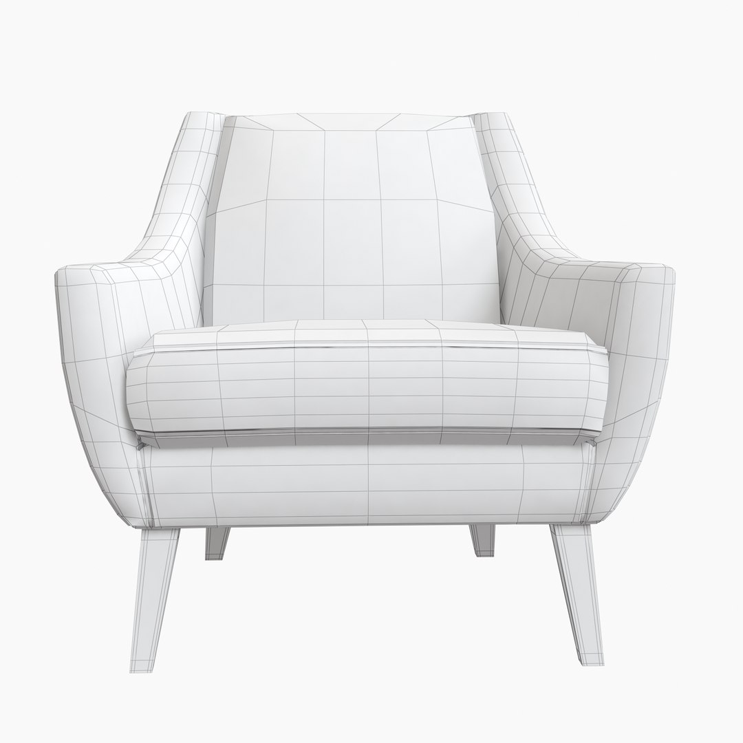 Michael Berman Summit Lounge Chair 3D - TurboSquid 1170354