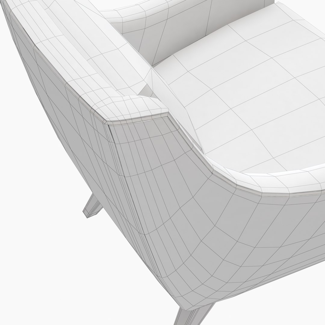 Michael Berman Summit Lounge Chair 3D - TurboSquid 1170354
