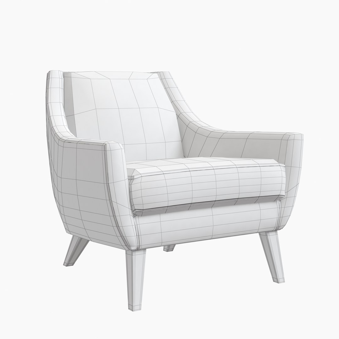 Michael Berman Summit Lounge Chair 3D - TurboSquid 1170354