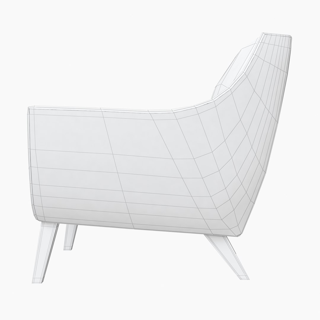 Michael Berman Summit Lounge Chair 3D - TurboSquid 1170354