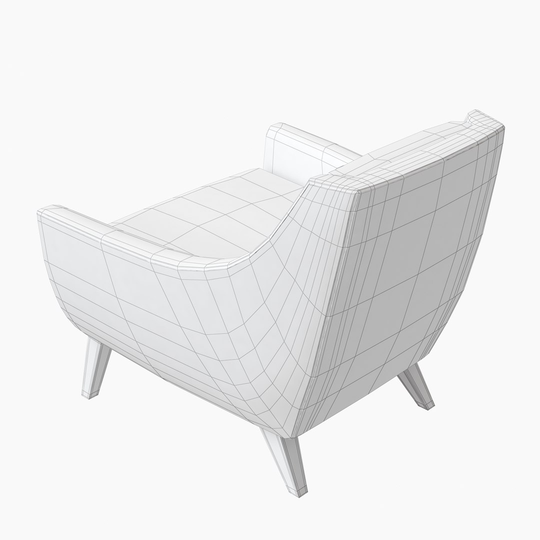 Michael Berman Summit Lounge Chair 3D - TurboSquid 1170354