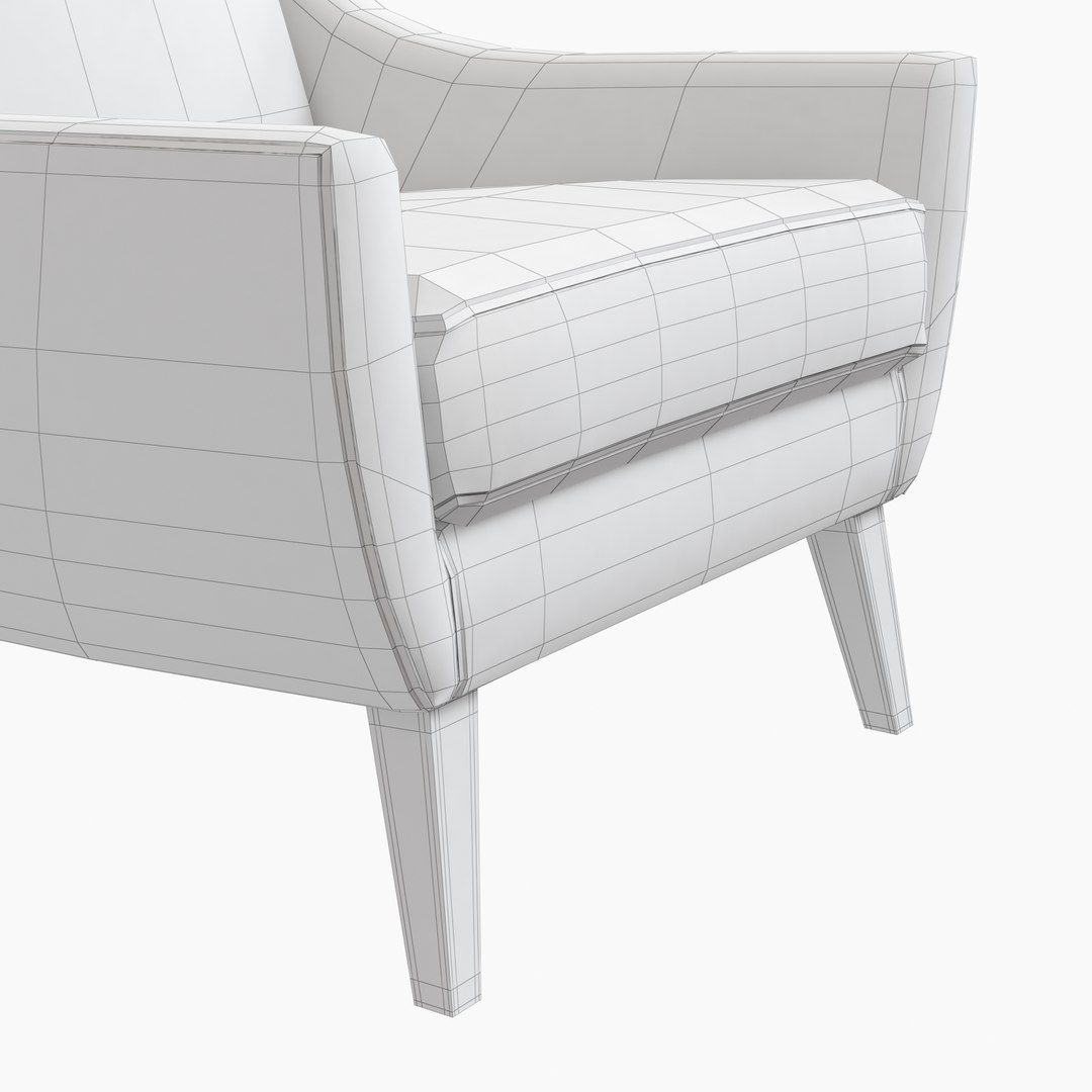 Michael Berman Summit Lounge Chair 3D - TurboSquid 1170354