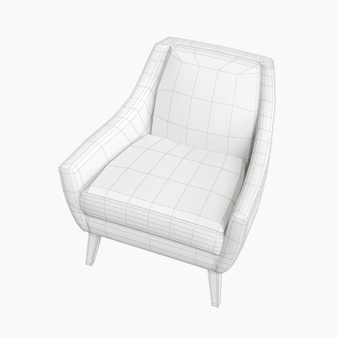 Michael Berman Summit Lounge Chair 3D - TurboSquid 1170354