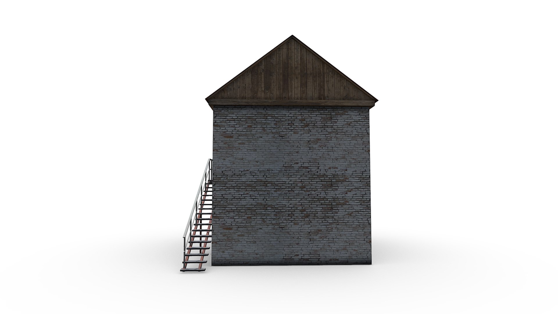 3D Old Police Post Model - TurboSquid 1816131