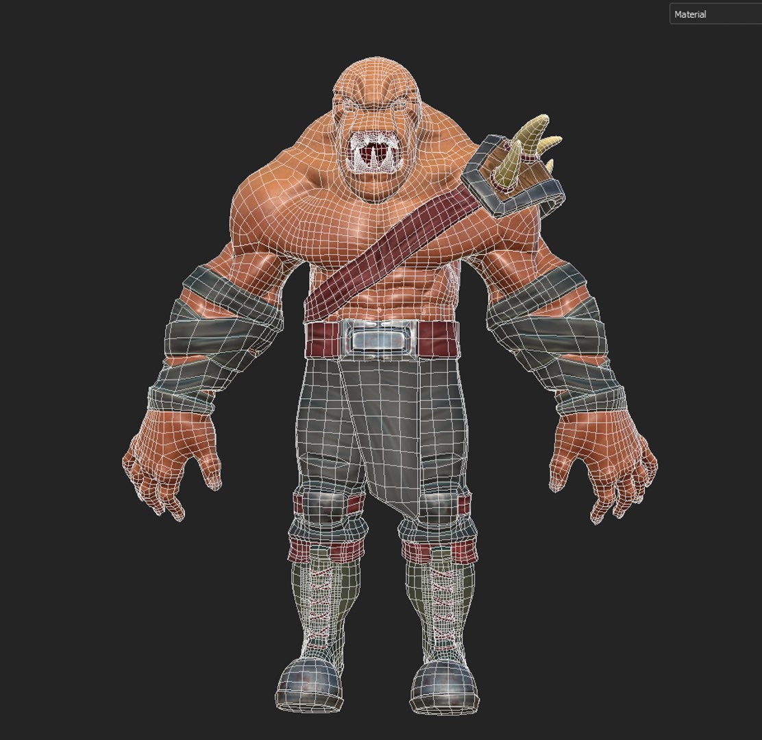 3D Ogre Model - TurboSquid 1933931