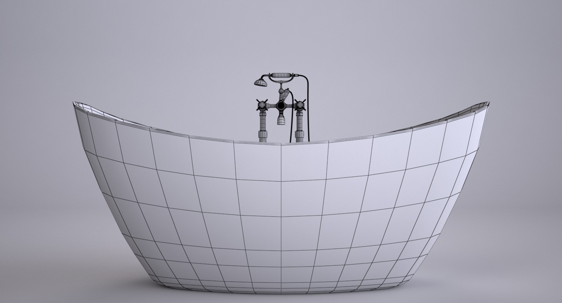 3D Model Vintage Bathtub Hylton Cast Iron - TurboSquid 1161656