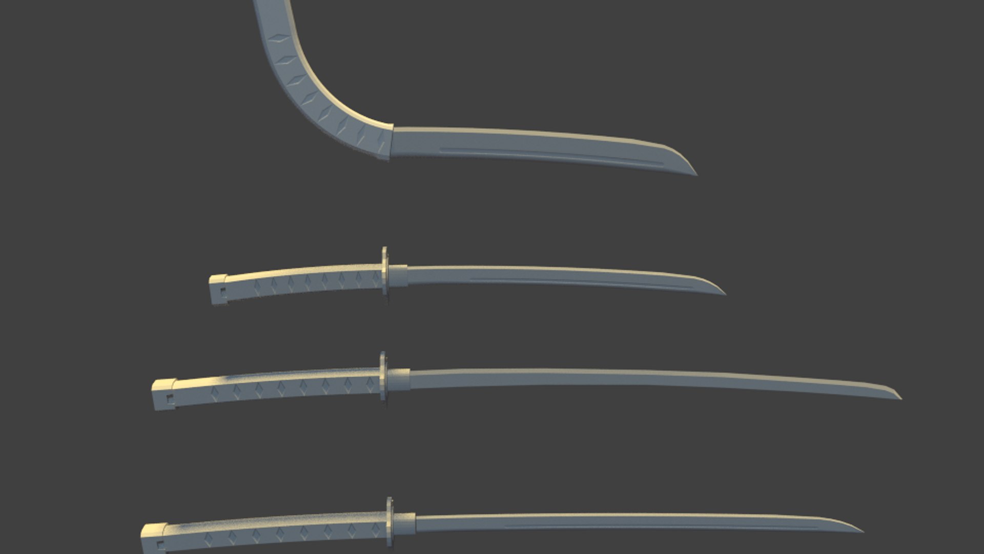 Free Katana 3d Model