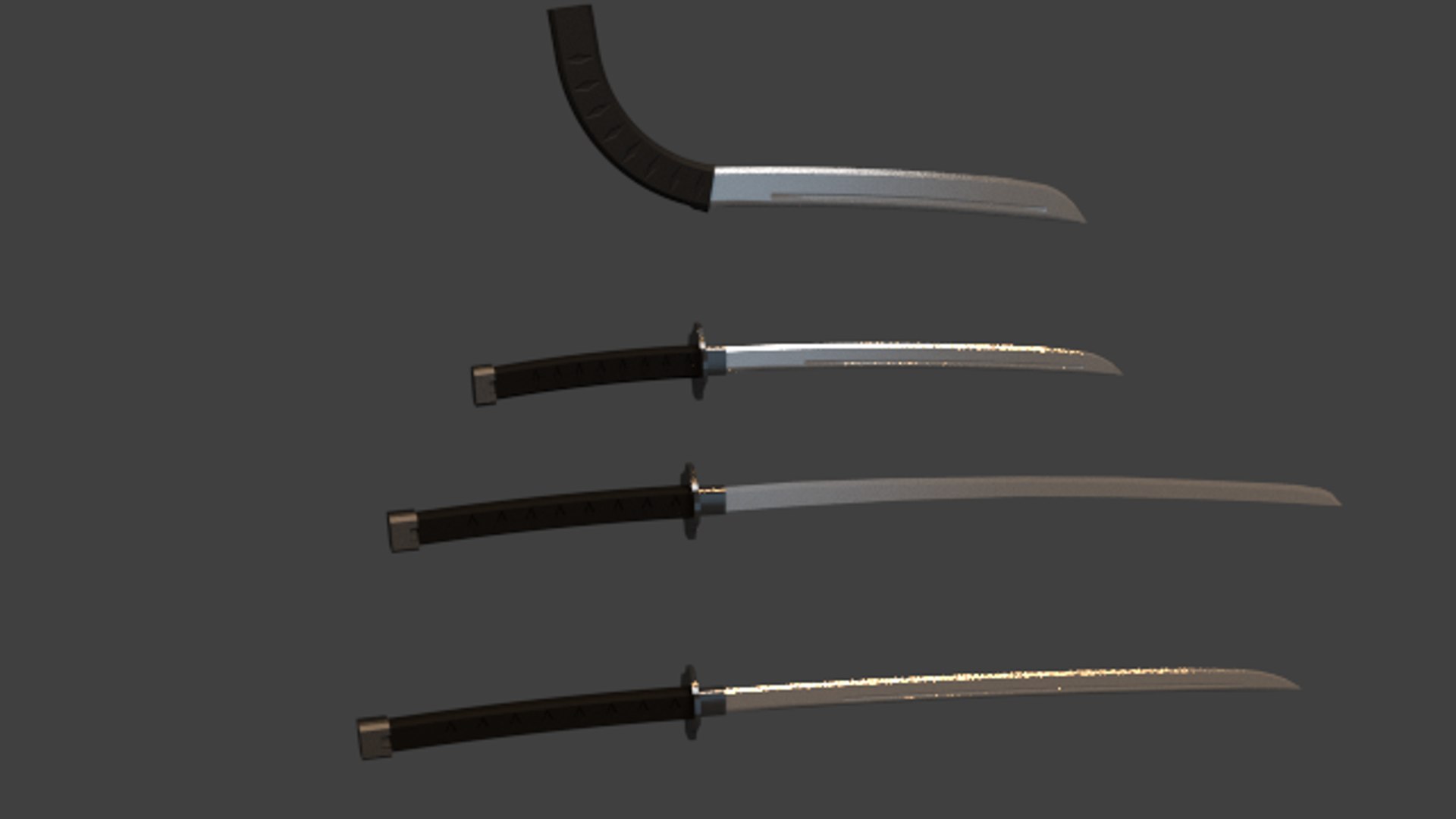 Free Katana 3d Model
