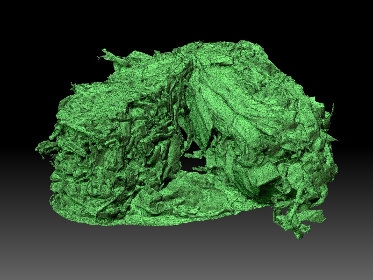 Compacted Scrap Metal Car Pack 4 3D - TurboSquid 2229455