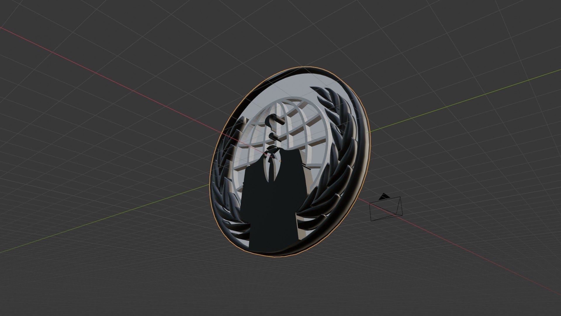 3D Anonymous 3D Logo 2024 Model - TurboSquid 2205548