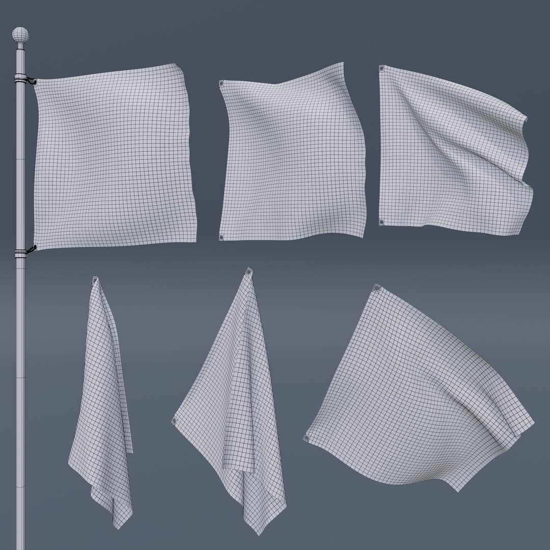 3D Model Flag Collection - TurboSquid 1772026