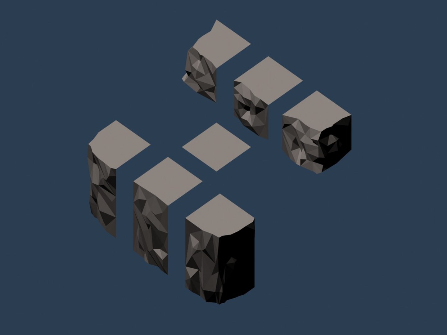 3d Model Space Scenery Tiles