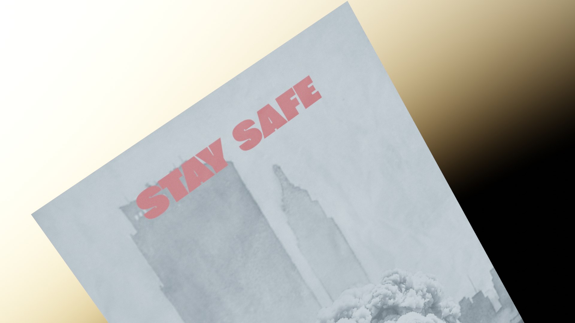 Low Poly Vault Stay Safe Poster Fallout Game Ready High Quality 3D ...