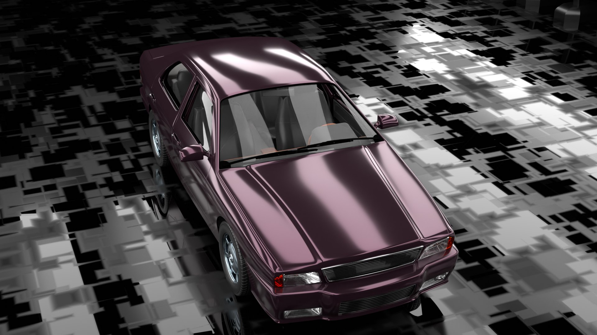 General 90s Sedan 3D Model - TurboSquid 1964431