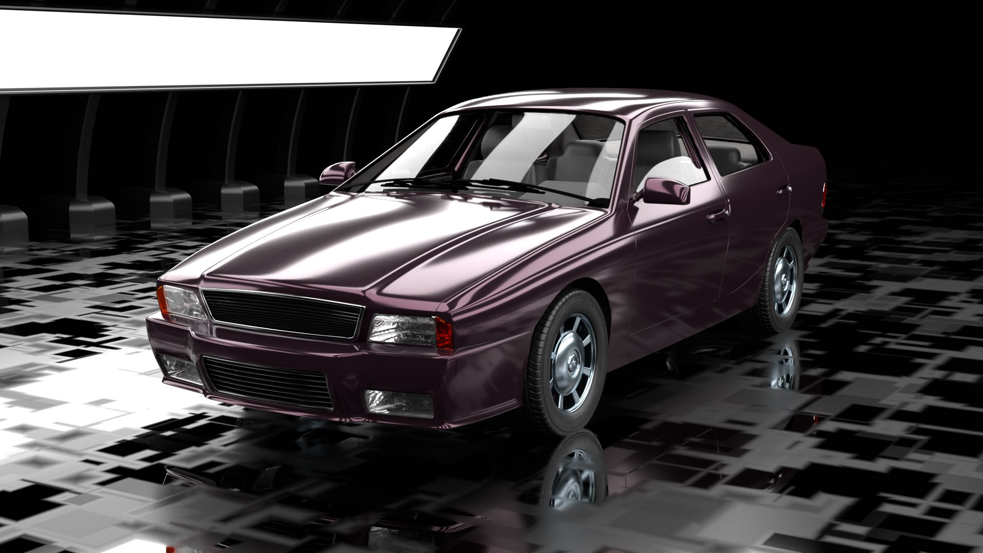 General 90s Sedan 3D Model - TurboSquid 1964431