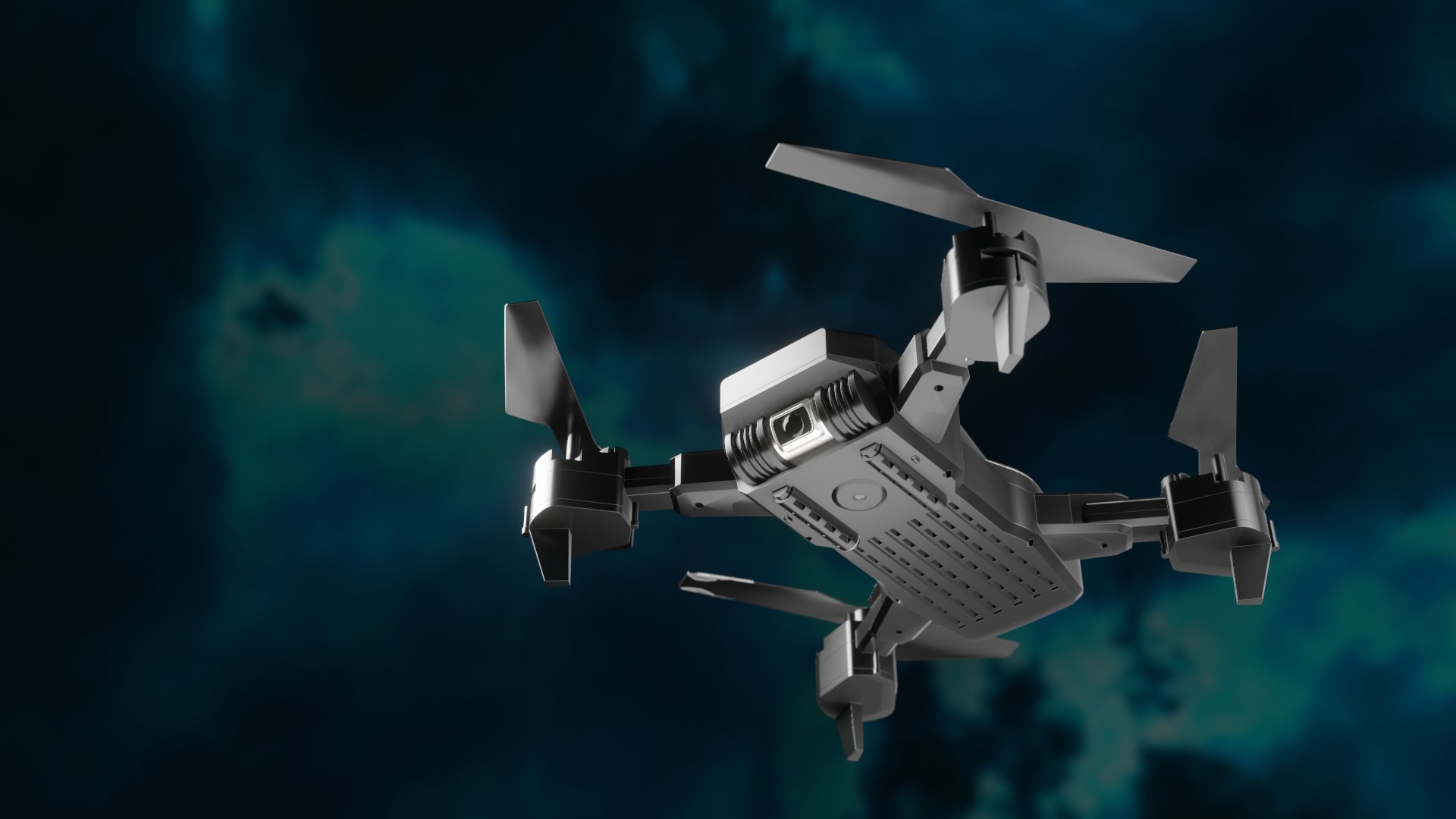 S60 Foldable Quadcopter 3D Model - TurboSquid 1965955