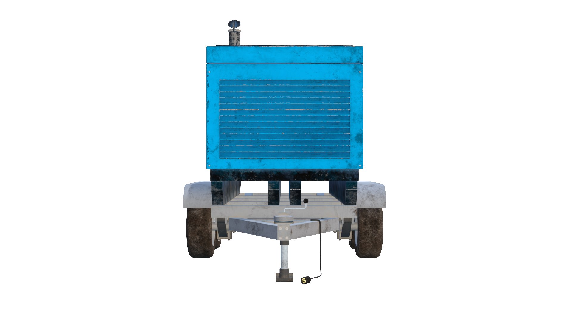 3D Blue Generator - TurboSquid 2375916