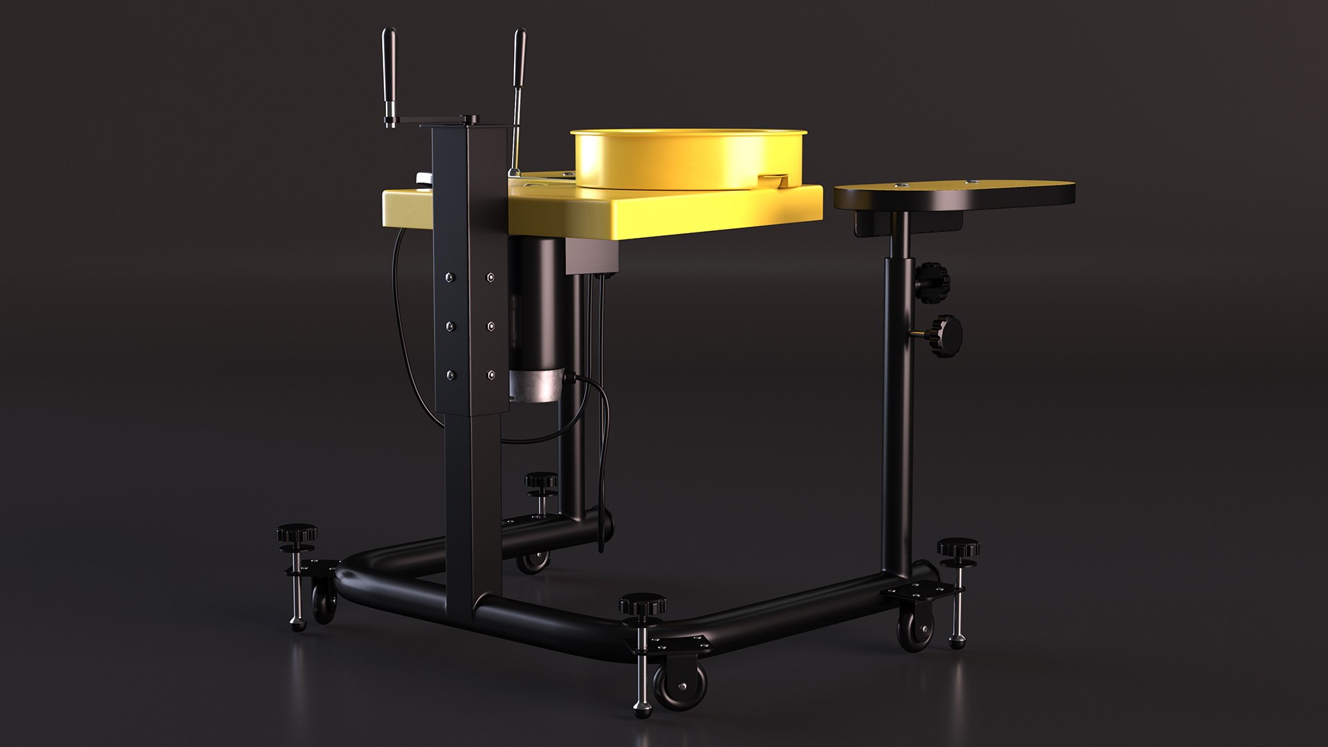 Pottery Wheel Brent Model B Yellow 3D Model - TurboSquid 2076166