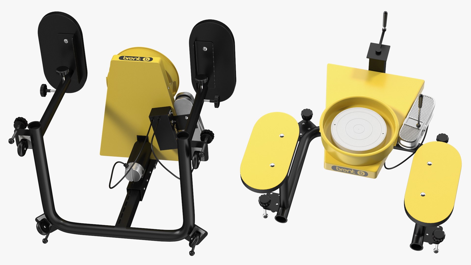 Pottery Wheel Brent Model B Yellow 3D Model - TurboSquid 2076166