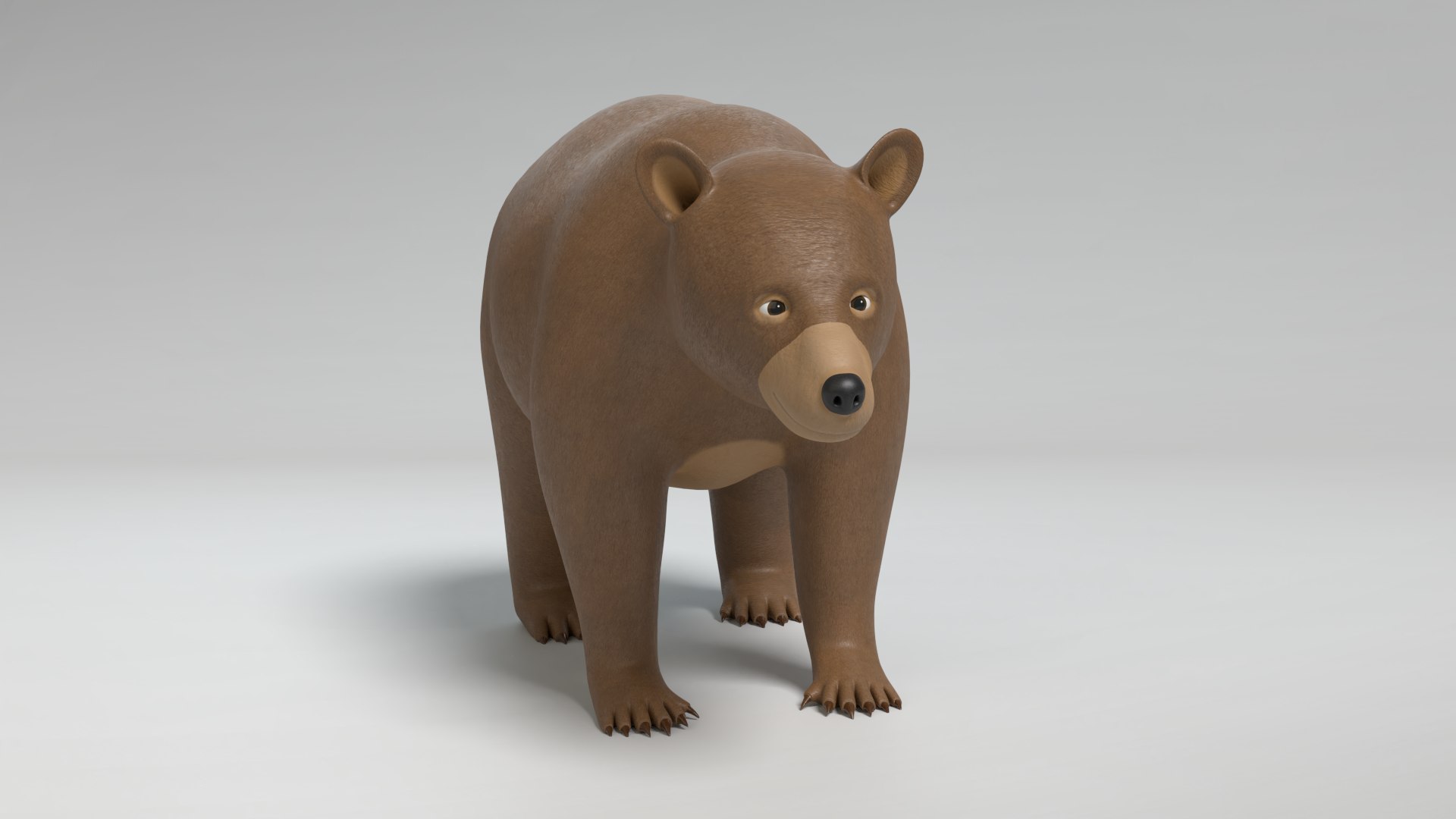 3D Bear Cartoon Model - TurboSquid 1508513