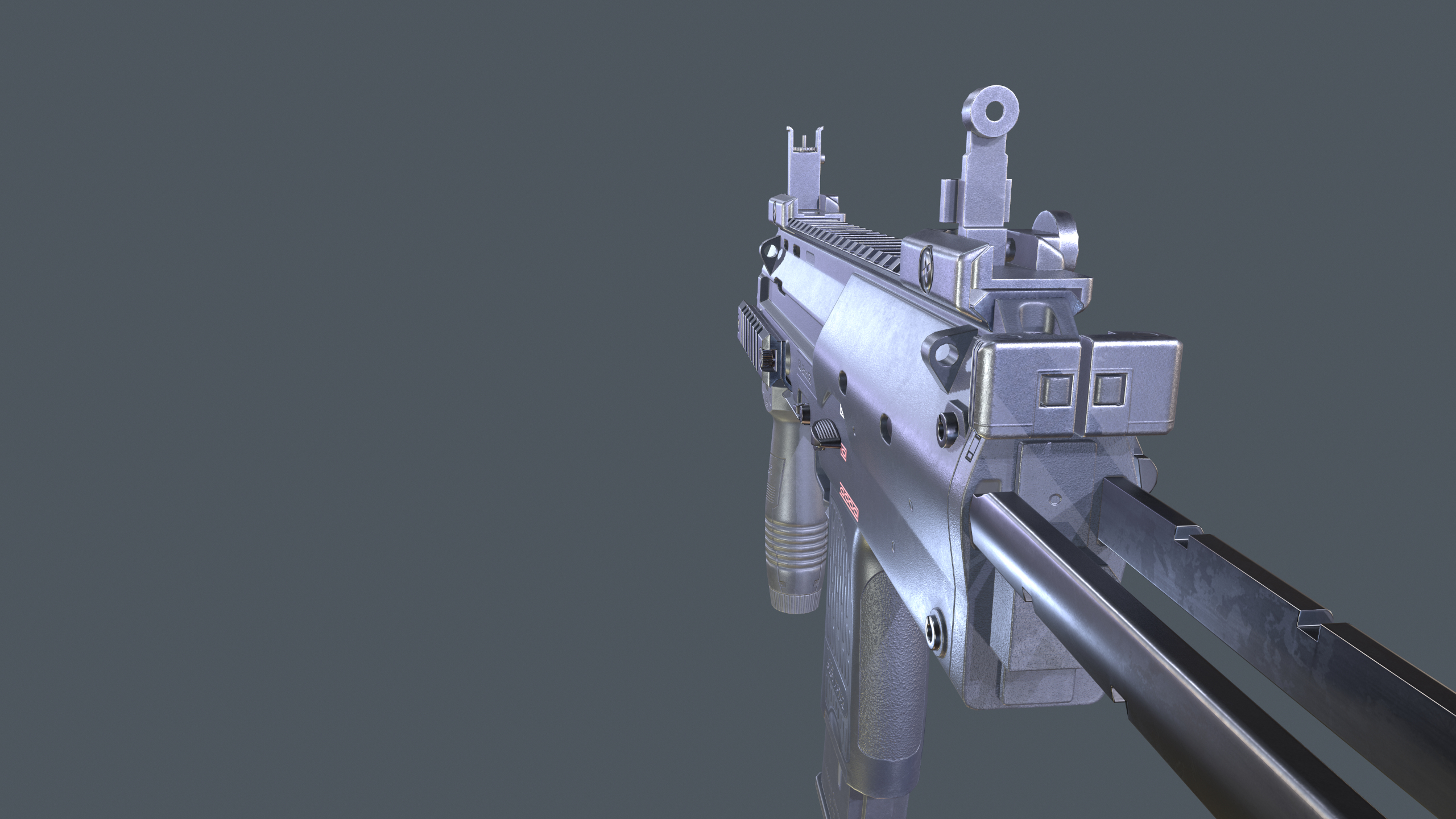 HK MP7A2 Model 3D - TurboSquid 1652795