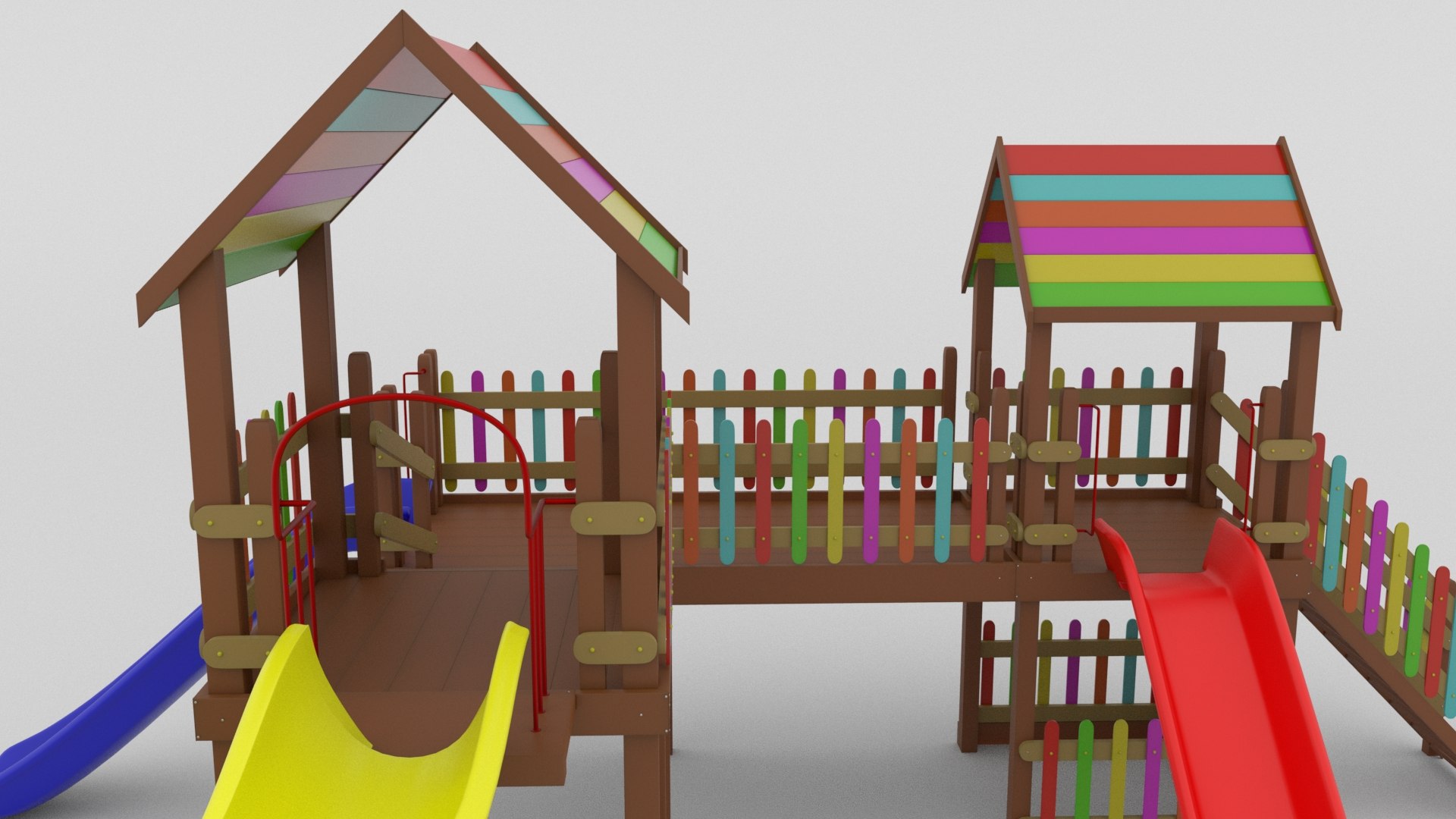 Playground Slide 3D Model - TurboSquid 1804671